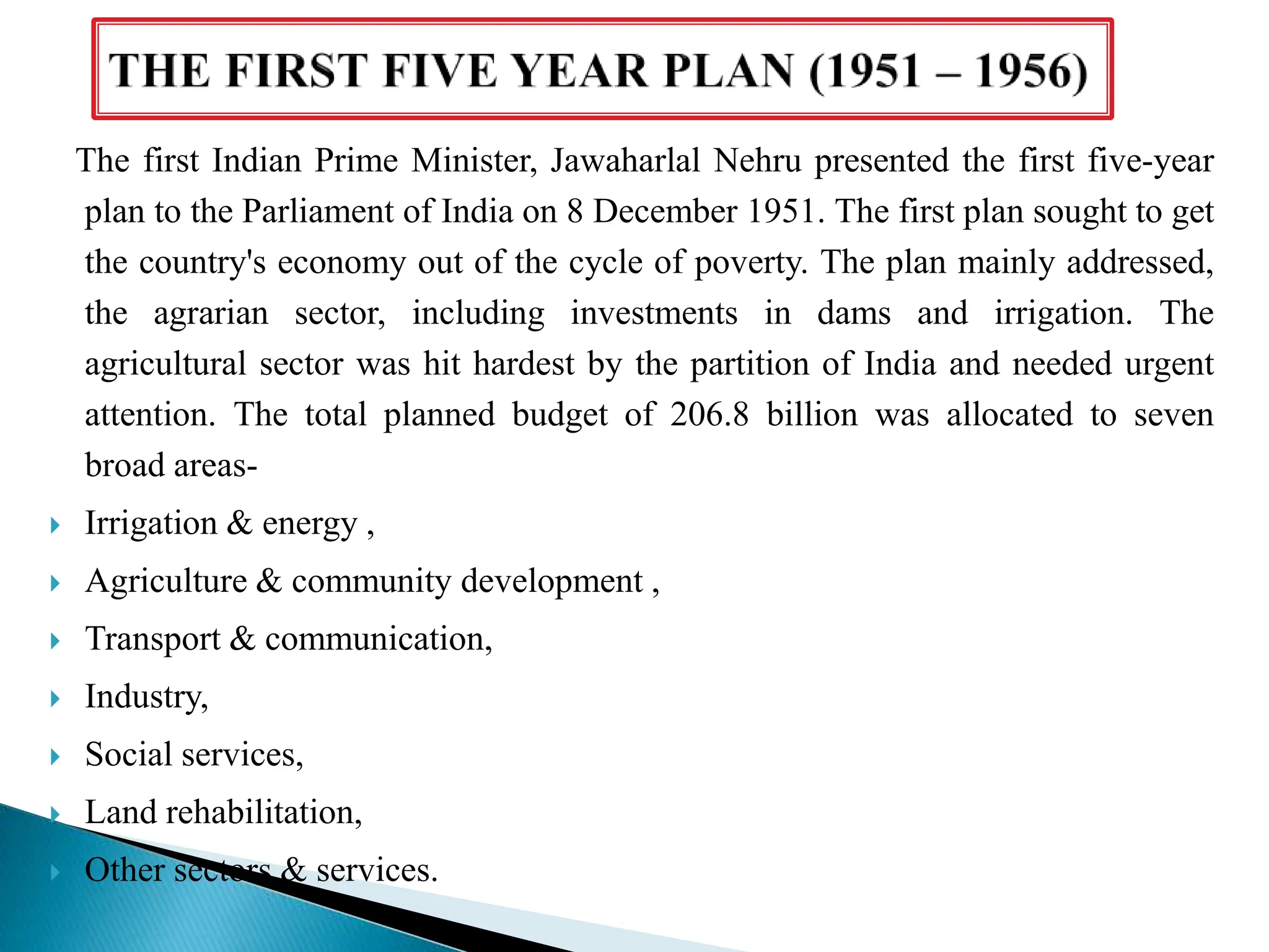 PLANNING PROCESS -FIVE YEAR PLAN,COMMITTEES REPORTS AND POLICIES.pptx