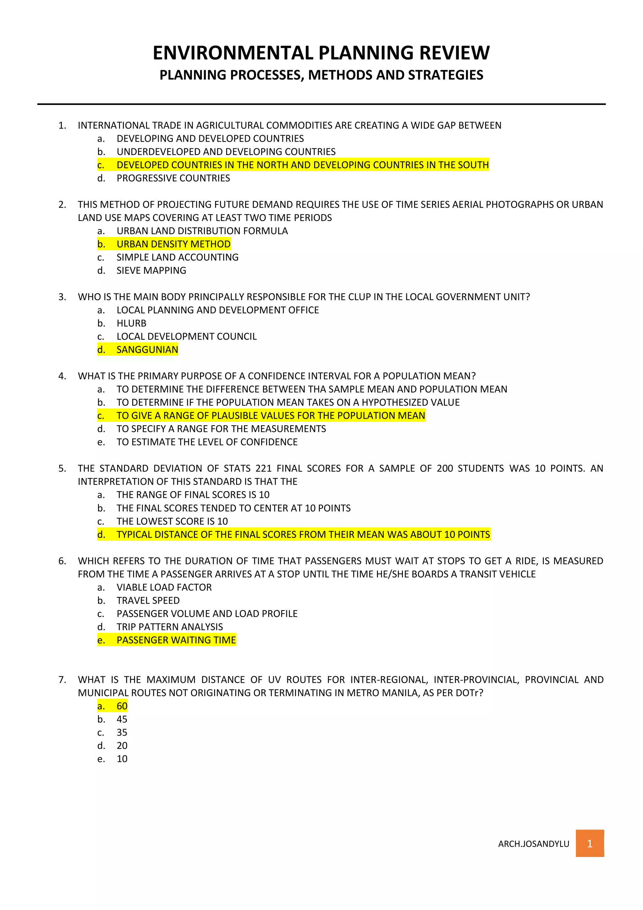Planning processes methods and strategies | PDF