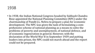 Planning process in india copy | PDF