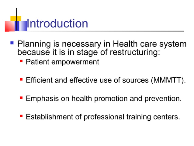 Planning process nursing | PPT