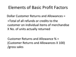 Planning profit factors[1] | PPT