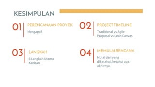 Planning Proyek yang Baik | PPT
