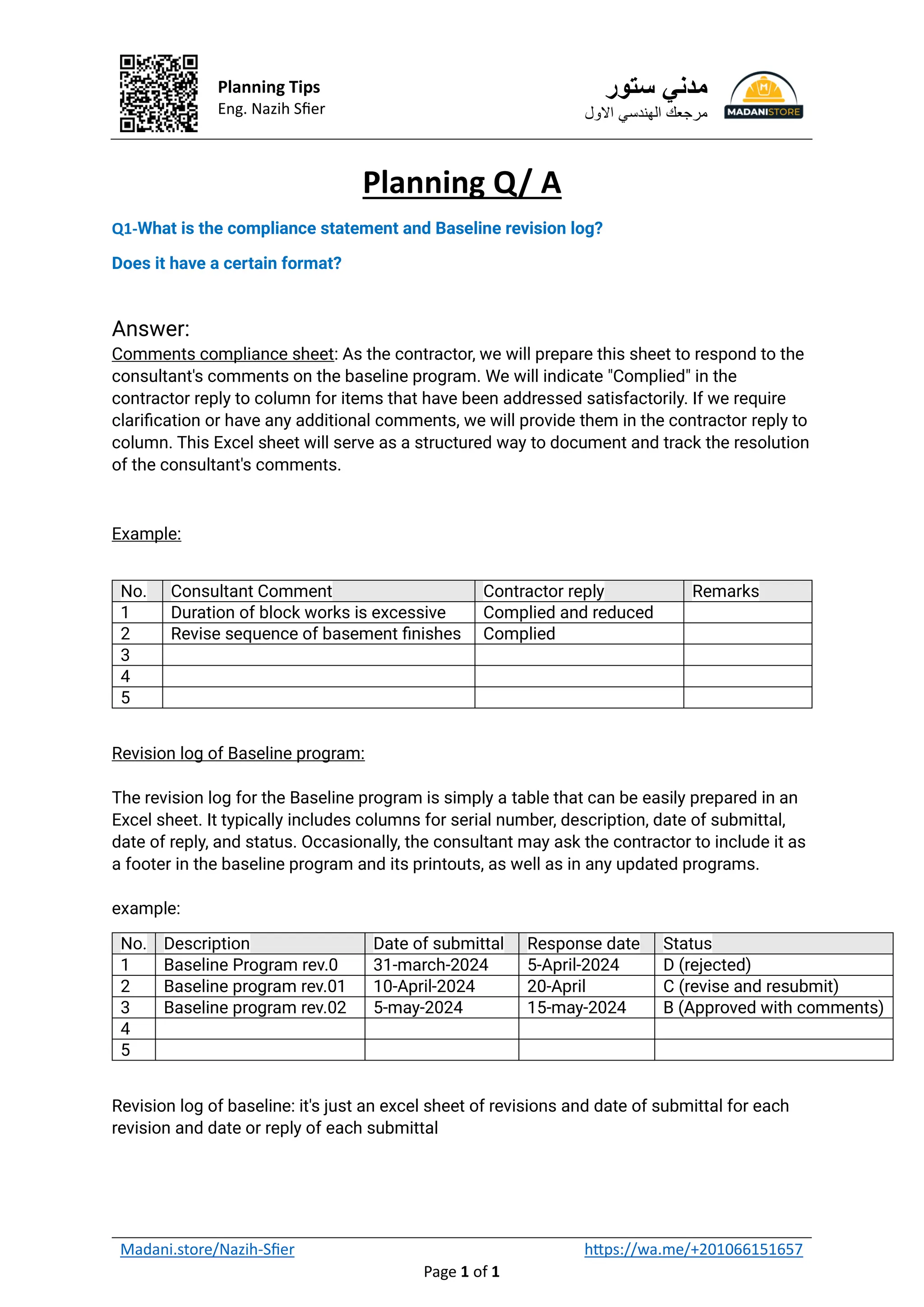 Madani.store - Planning - Interview Questions | PDF