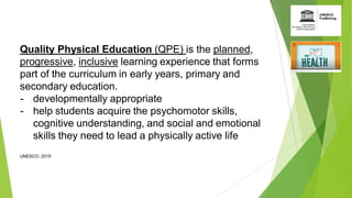 Planning Quality PE Programs | PDF