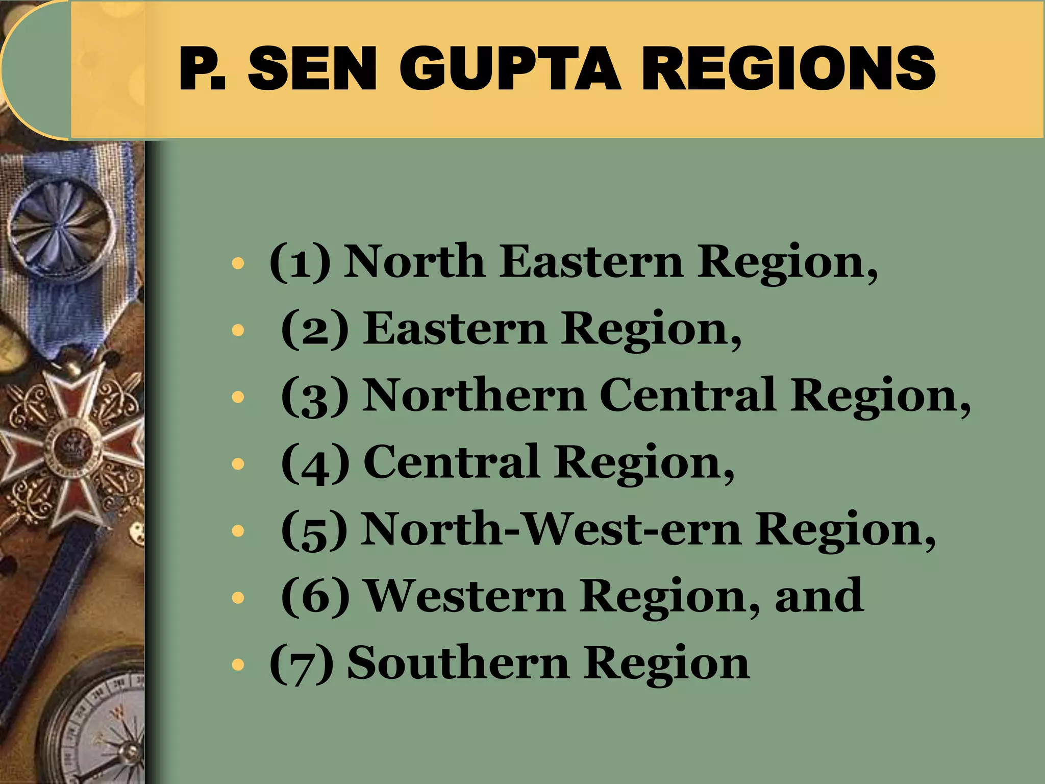 Planning regions of india | PPTX