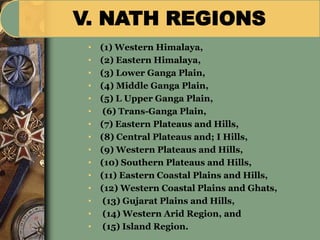 Planning regions of india | PPTX