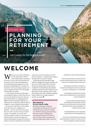 Planning for your Retirement | PDF | Retirement Planning | Personal Finance
