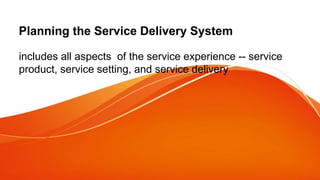 Planning service delivery system | PPTX
