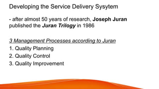 Planning service delivery system | PPTX