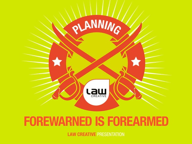 Planning – Forewarned is Forearmed | PPT