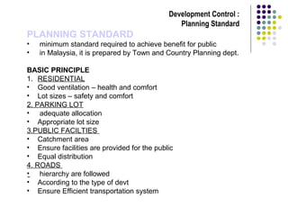 Planning standard | PPT