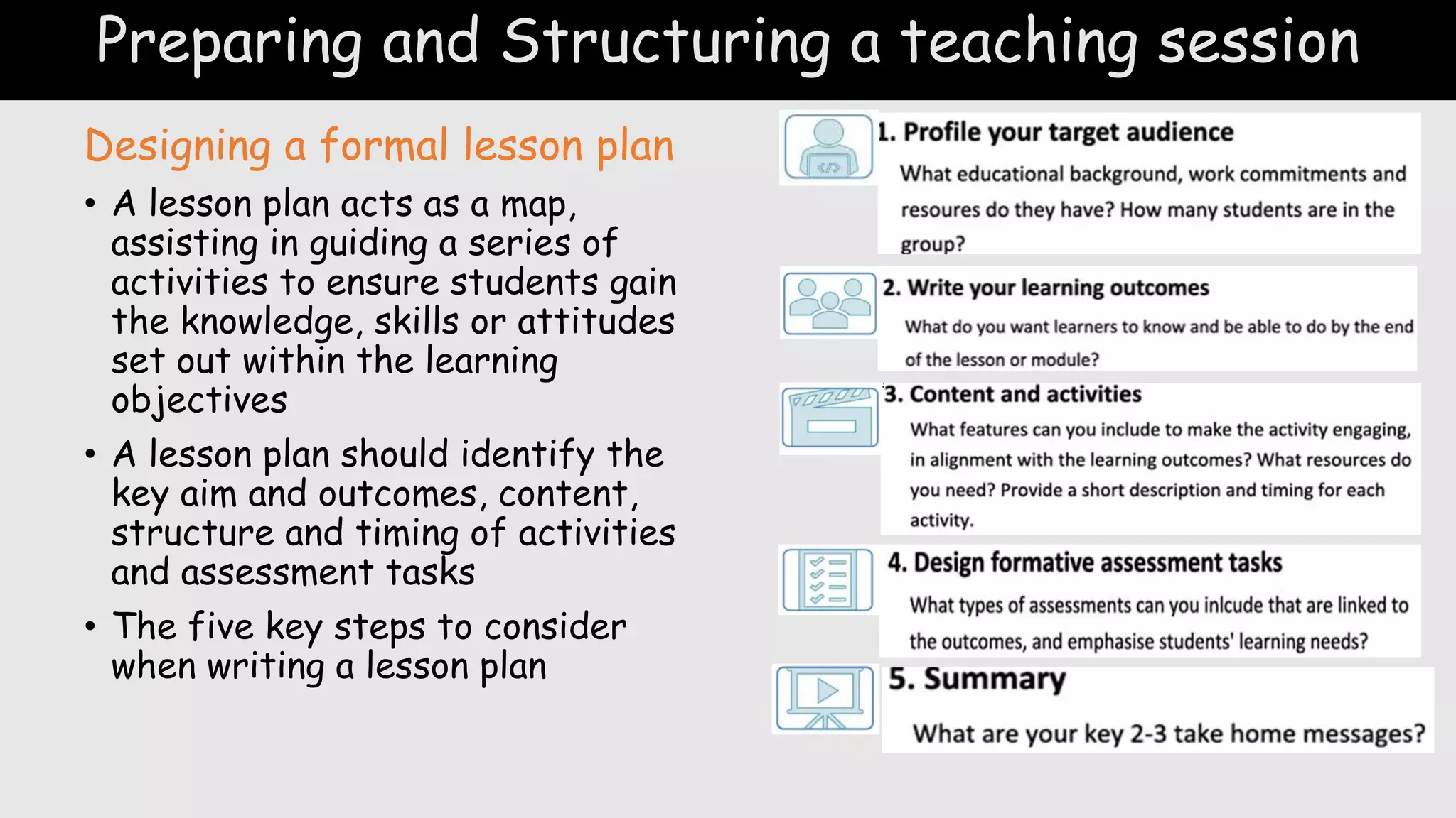Planning, sturcturing and Preparing small group teaching in Medical ...