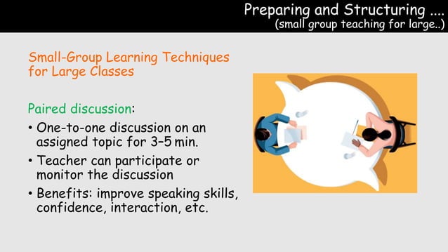 Planning, sturcturing and Preparing small group teaching in Medical ...