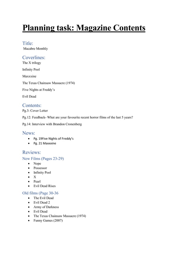 Planning task Magazine Contents.docx
