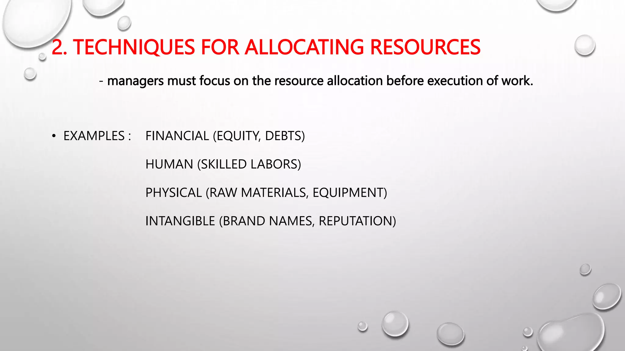 Planning Techniques and Tools and their Applications, Decision-Making.pptx