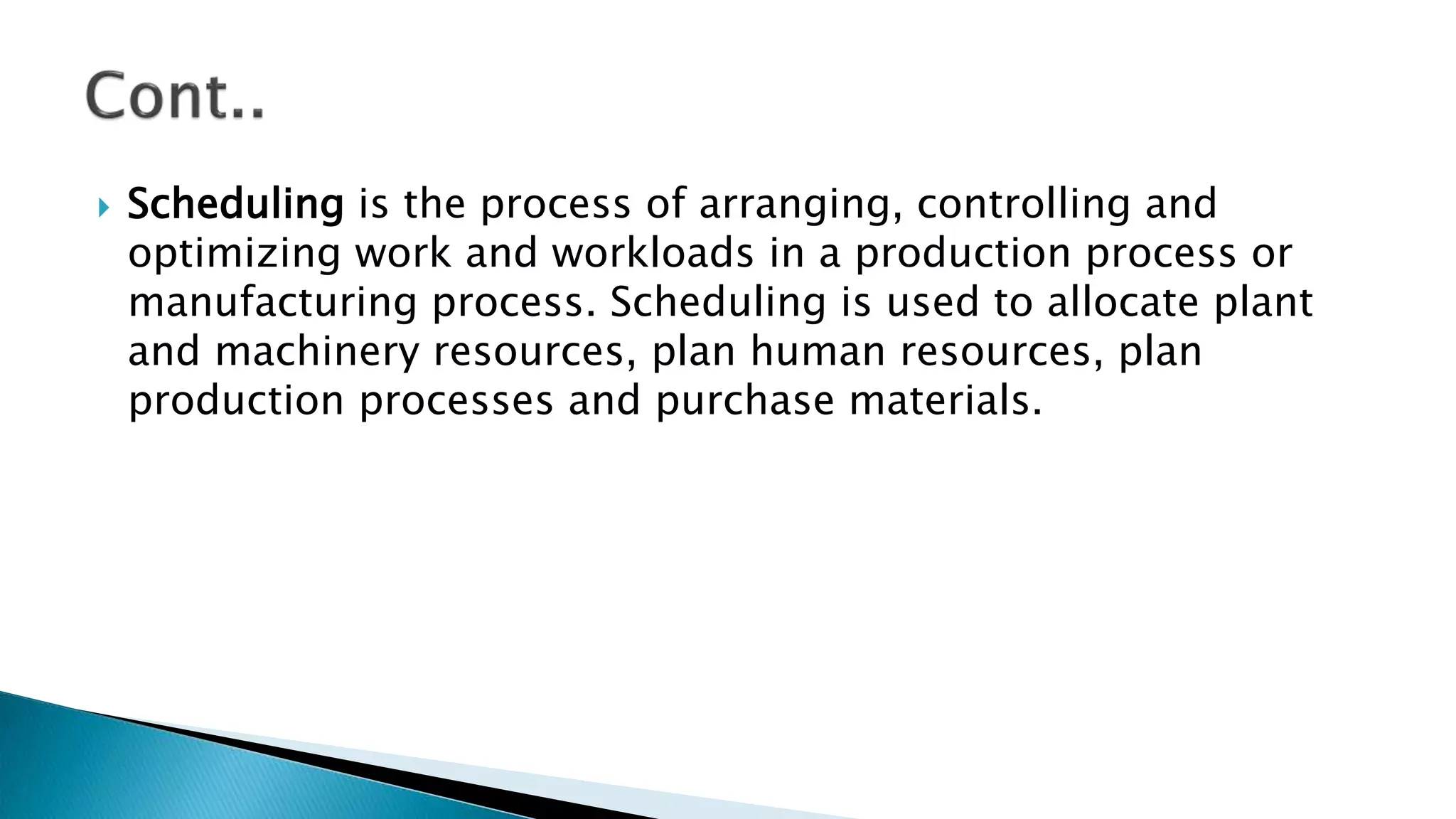 Planning techniques, budgeting, linear programming, scheduling | PPTX | Business | Business and ...