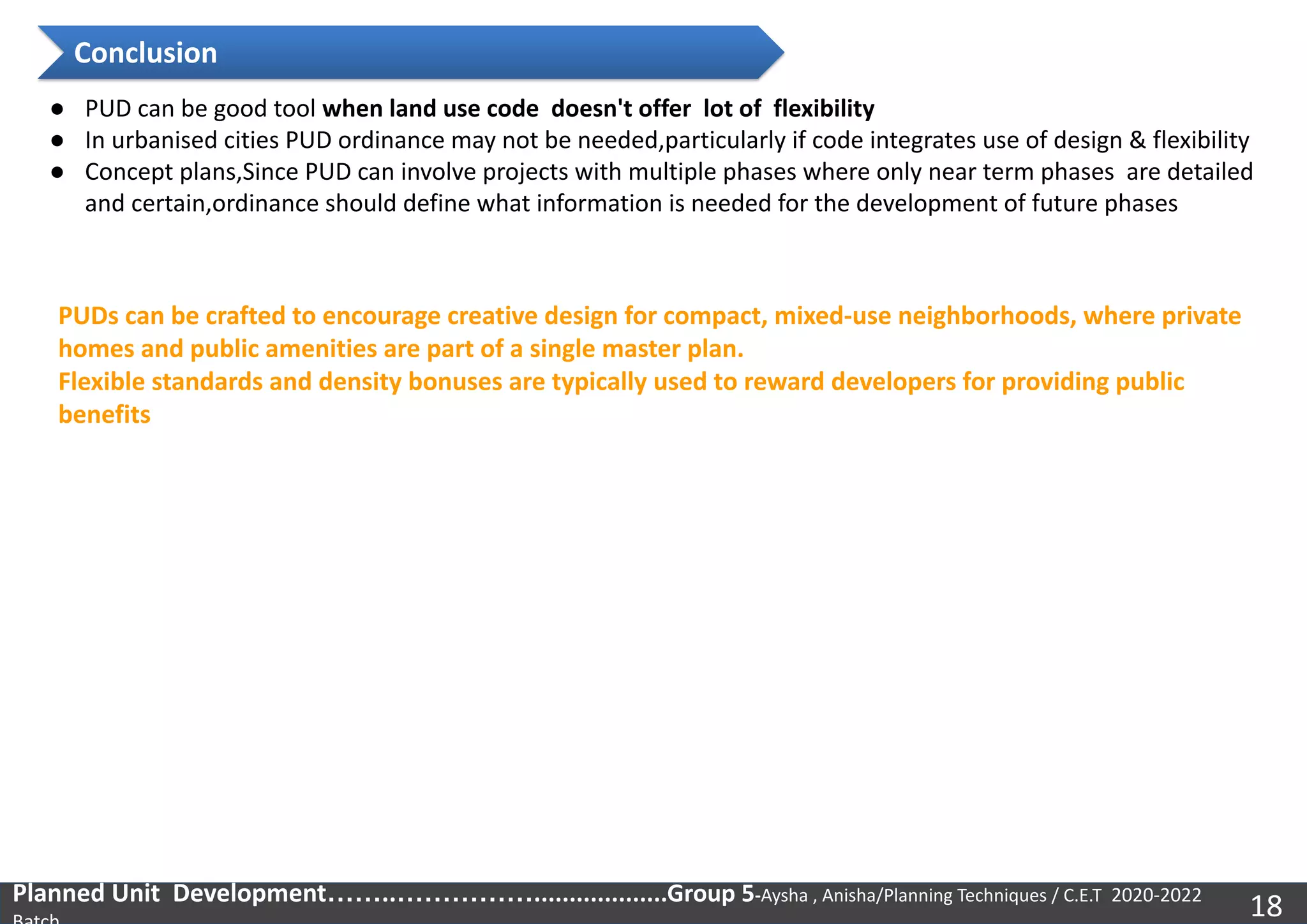 PLANNED UNIT DEVELOPMENT | PDF