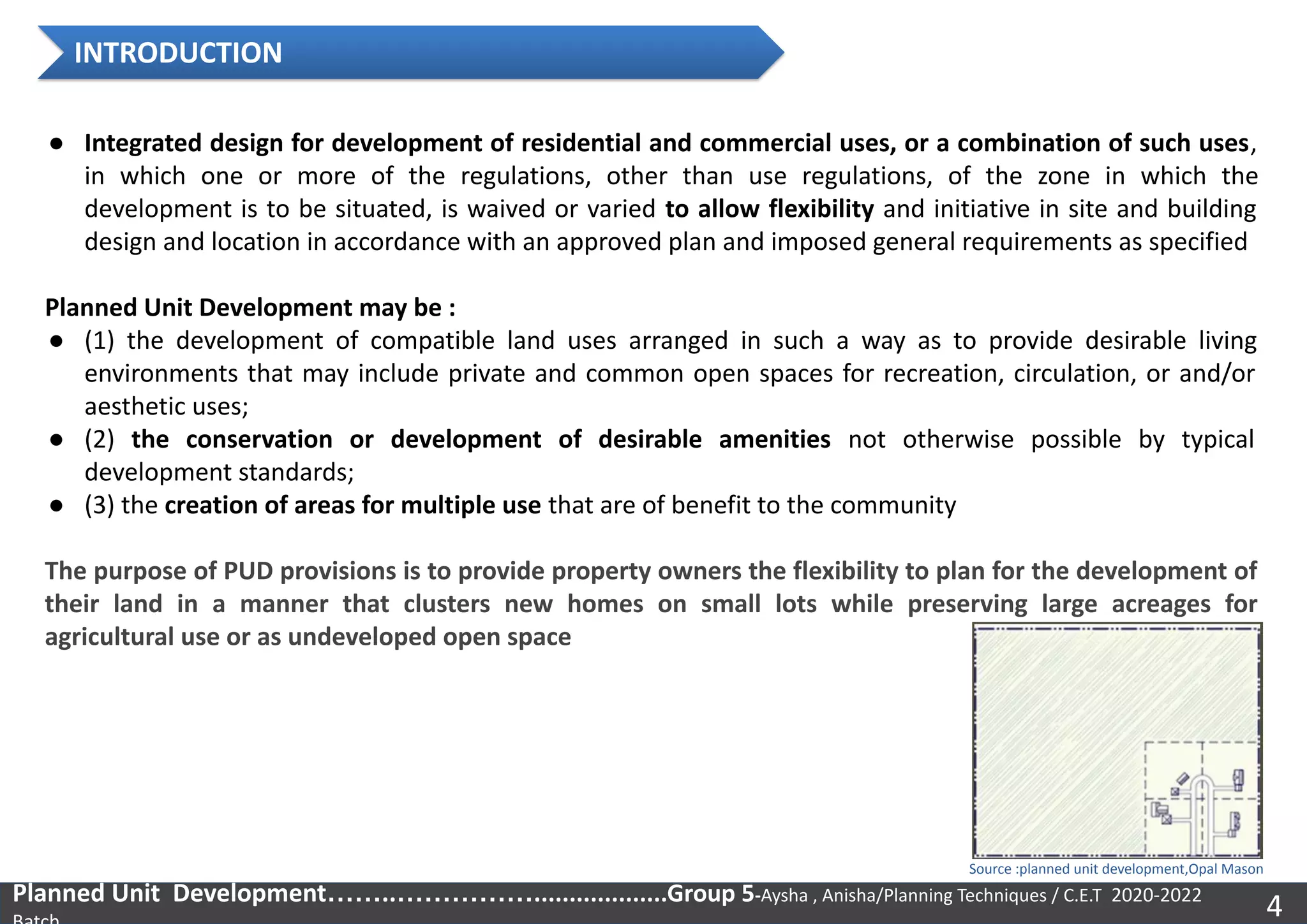 PLANNED UNIT DEVELOPMENT | PDF