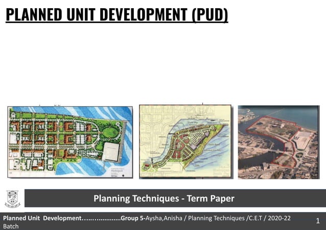 PLANNED UNIT DEVELOPMENT | PDF