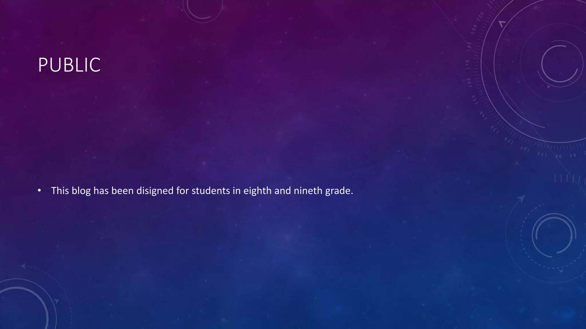 Planning the blog | PPTX