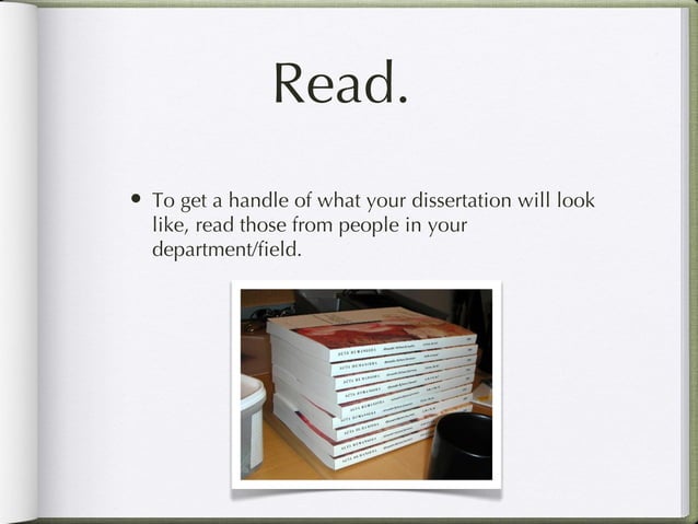Planning the Dissertation Project | PPT