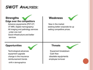 Planning the marketing of a multi centric diagnostic centre | PPTX