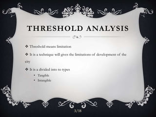 Threshold and Multivariate Analysis | PPTX