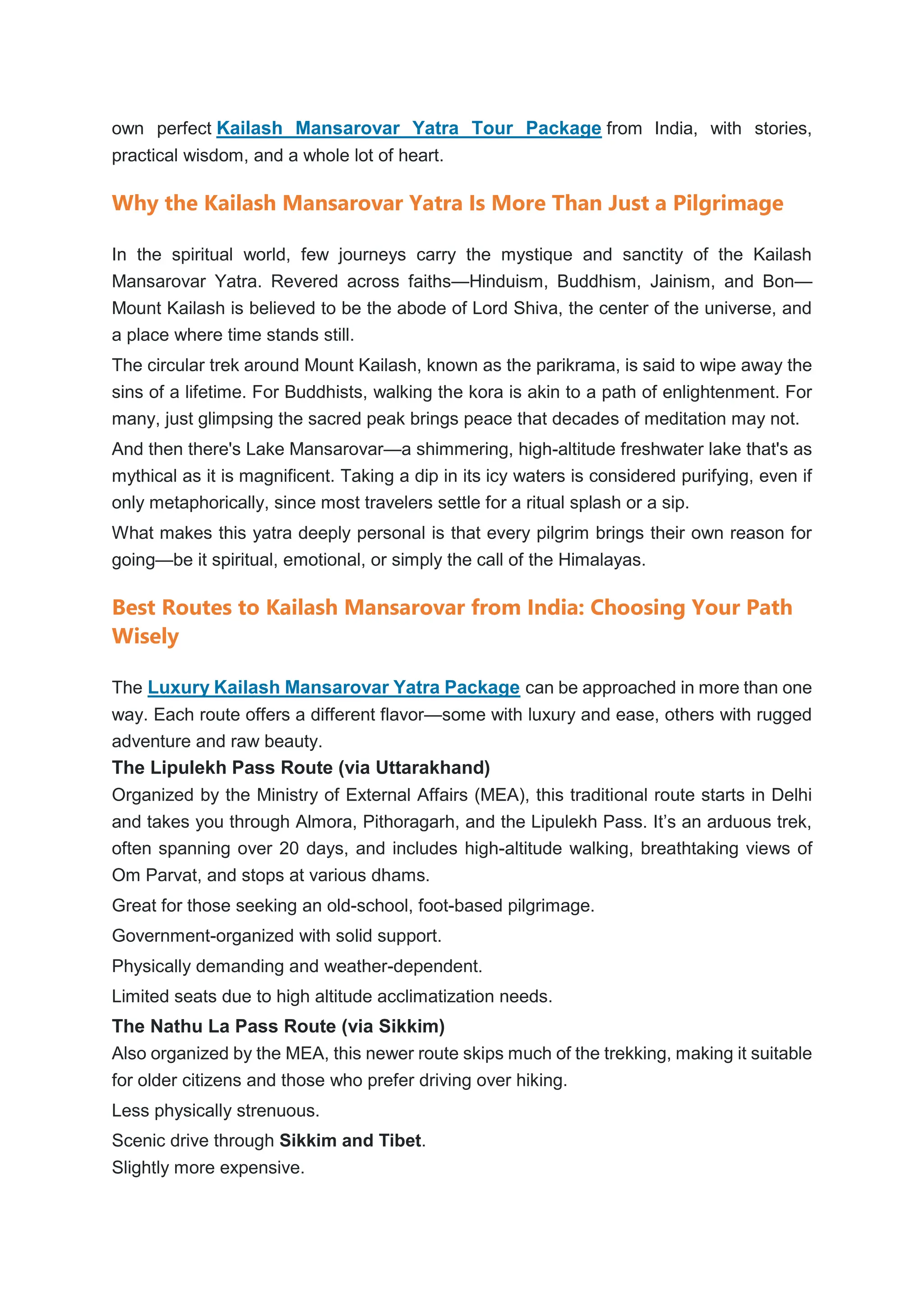 Planning the Perfect Kailash Mansarovar Yatra from India.pdf