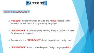 Planning to computer program(southeast university) | PPTX | Programming ...
