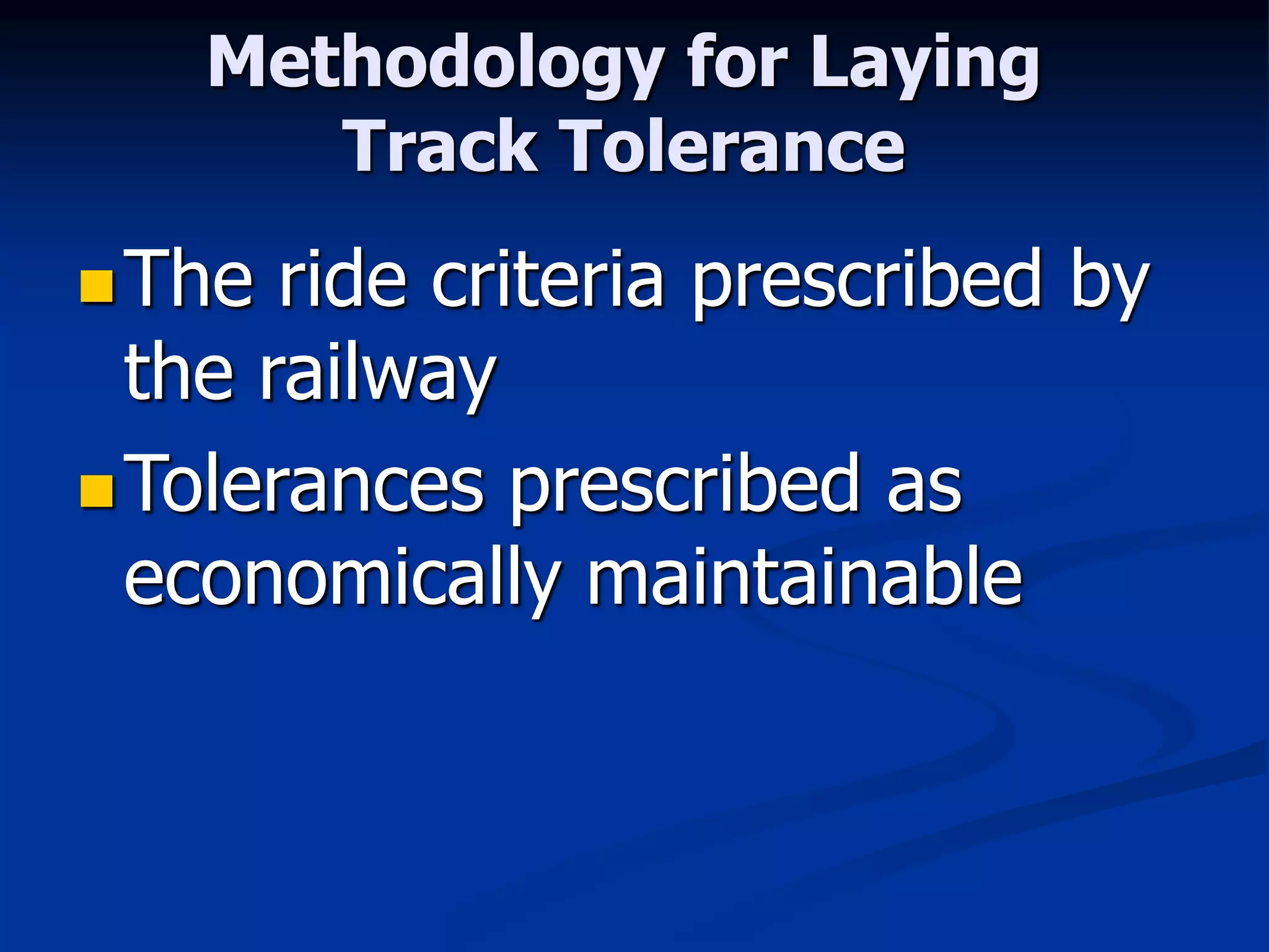 Planning track maintenance.ppt