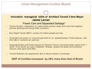Planning and Urban Management-issues & challenges | PPTX