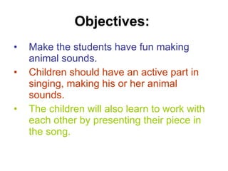 Planning with songs | PPT