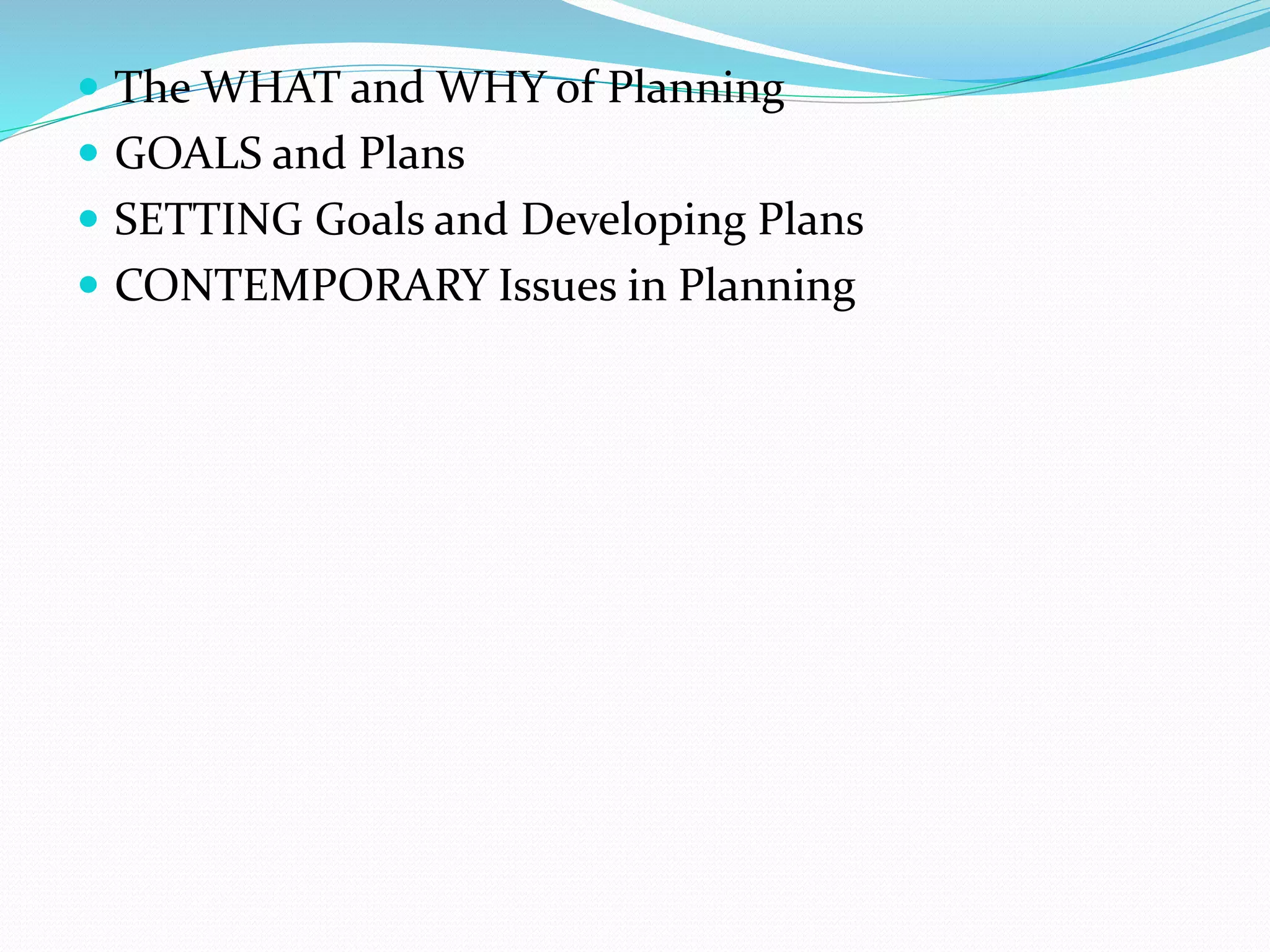 Planning work activities | PPTX