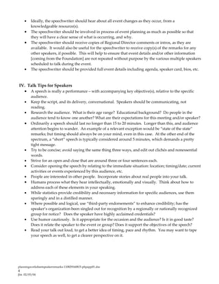 Planning Worksheet for Speeches | DOC