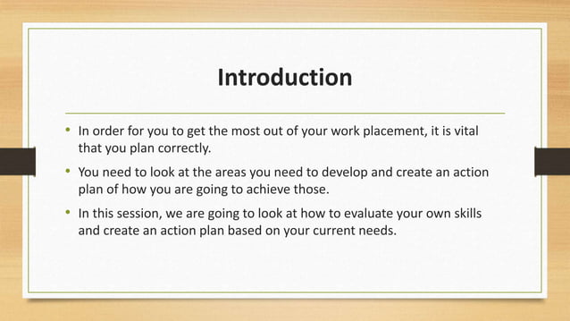 Planning your development | PPTX | Resume Writing and Advice | Job Search