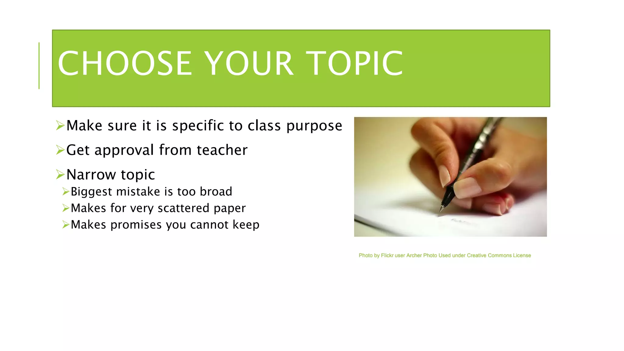 Planning your writing | PPTX