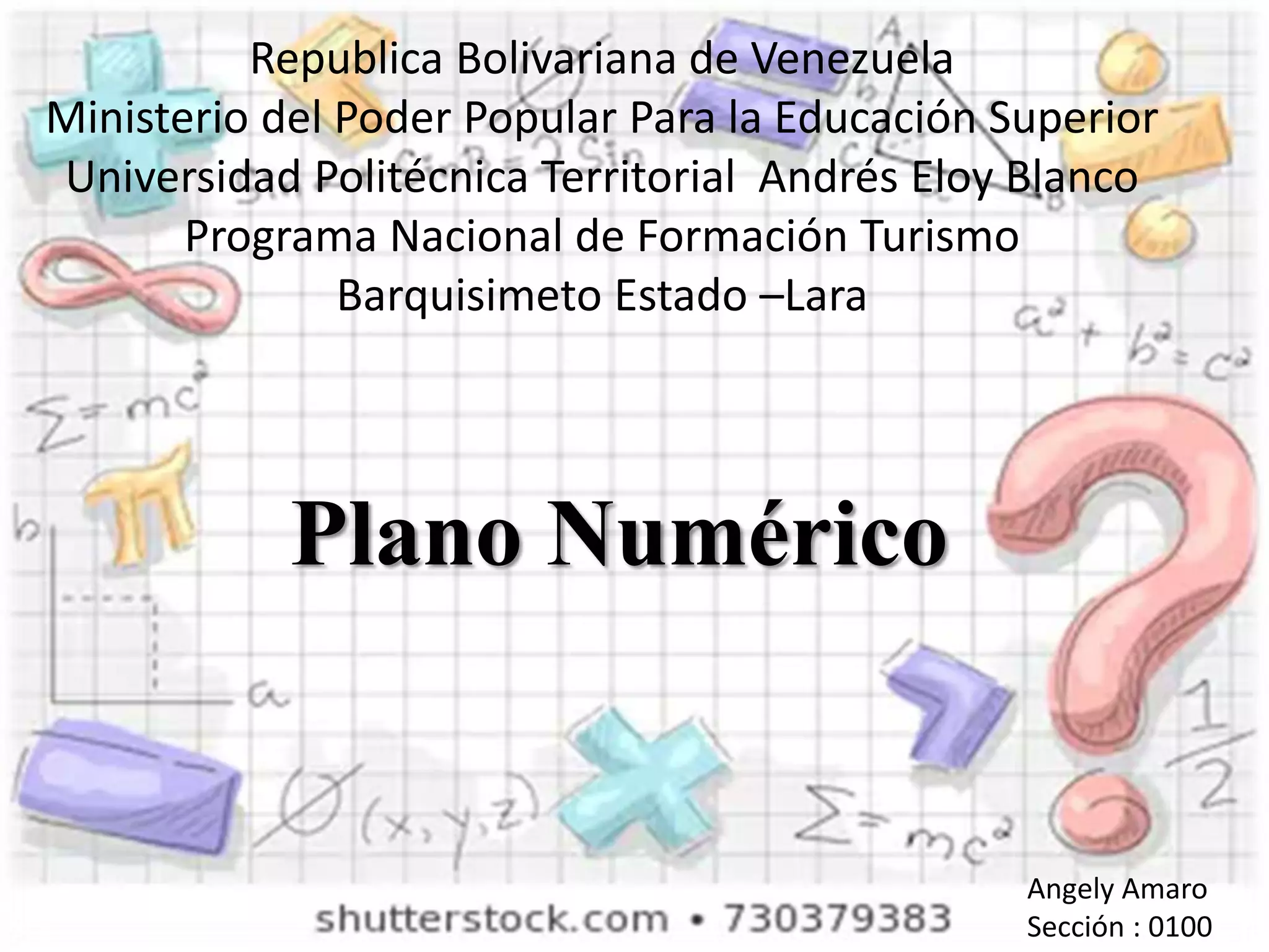 Plano numérico | PPT