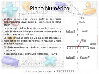 Plano numérico | PPT