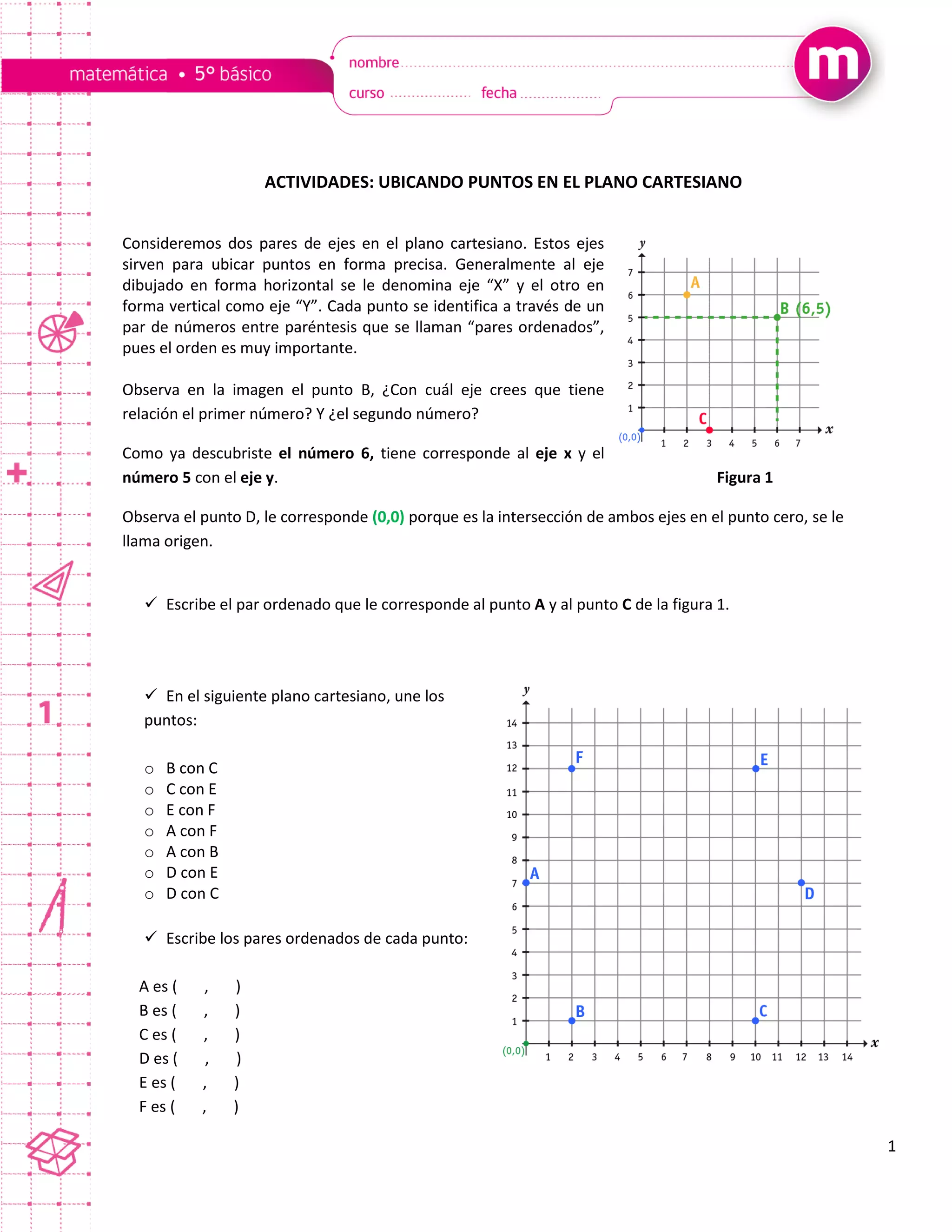 El Plano Cartesiano Ck12 Foundation Plano Cartesiano (Educaplay)