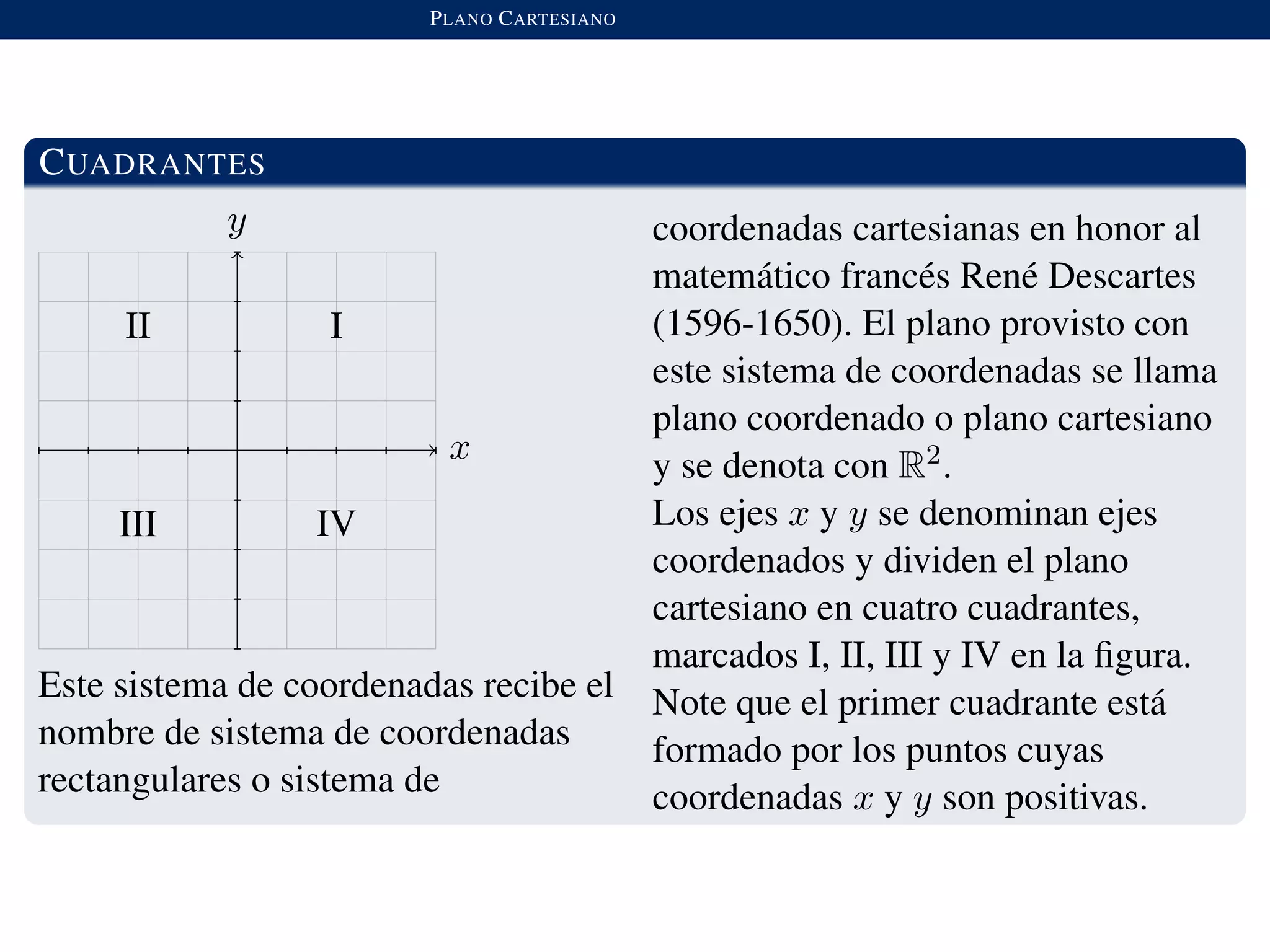 Plano cartesiano y lineas rectas | PPT
