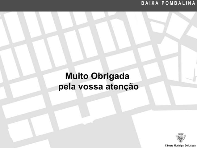 Plano da baixa pombalina 250 anos depois (lisboa) | PPT