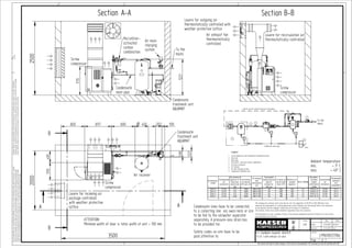 Plano de compresor 1 | PDF