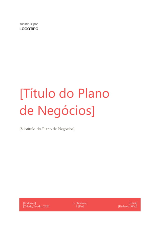 Plano de negócios | PDF