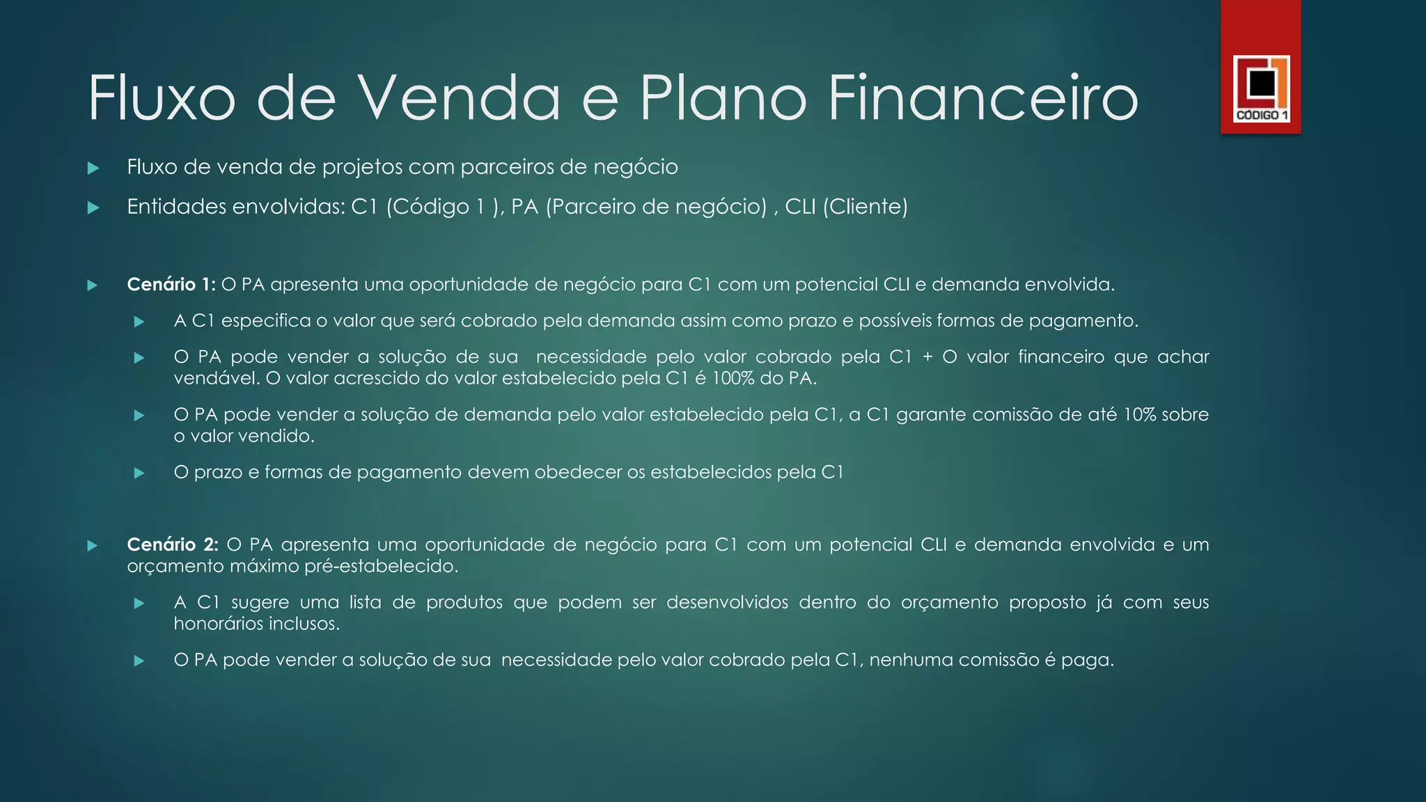 Plano de Negócios - Código 1 TI | PDF