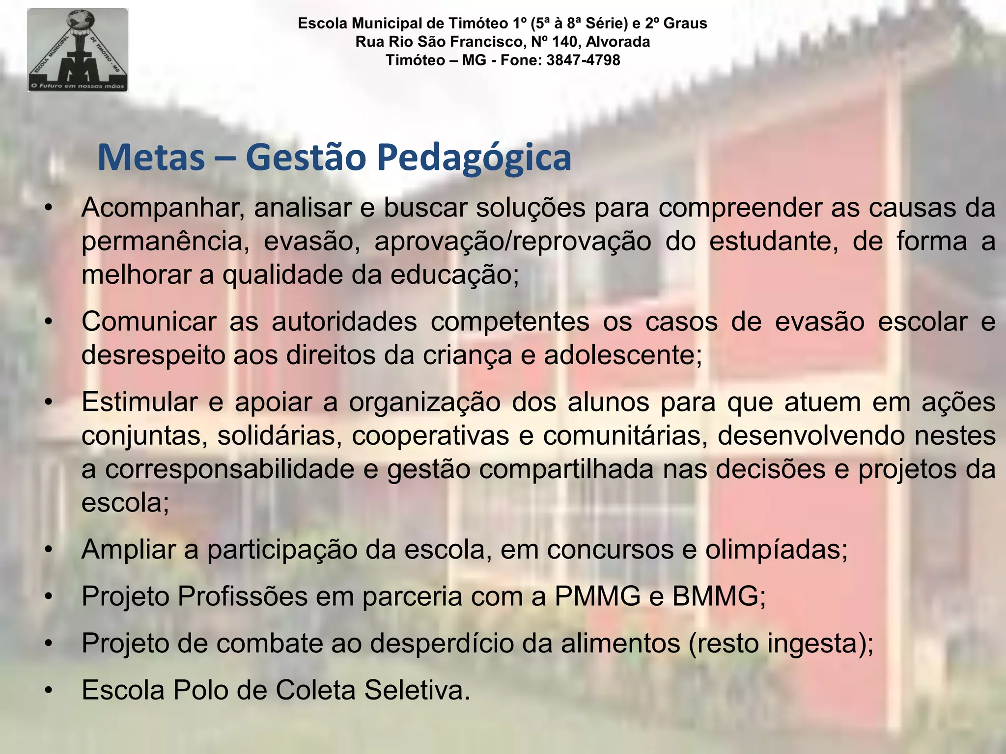 Plano de Ação - Gestão 2019-2021 | PDF