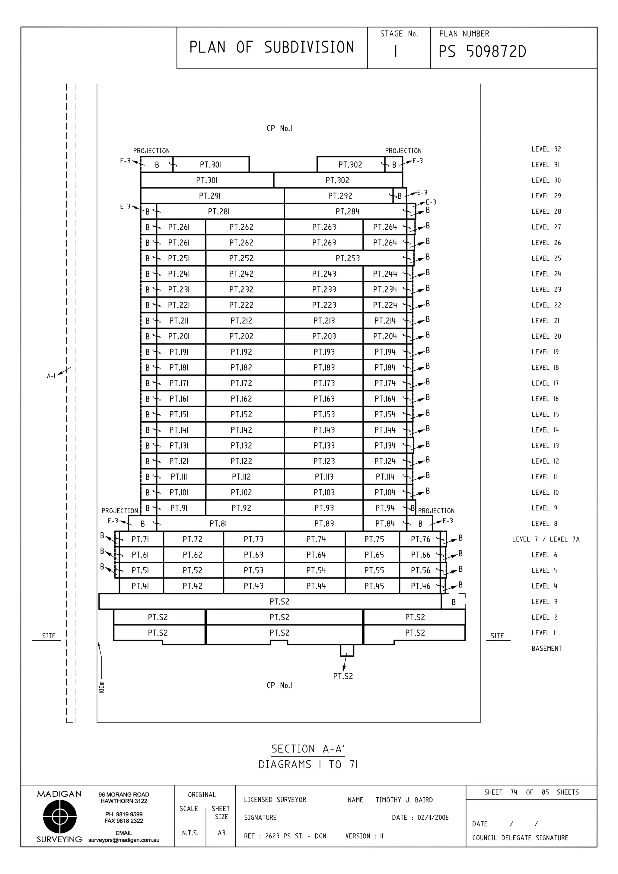Plan of subdivision | PDF