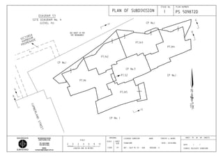 Plan of subdivision | PDF | Real Estate