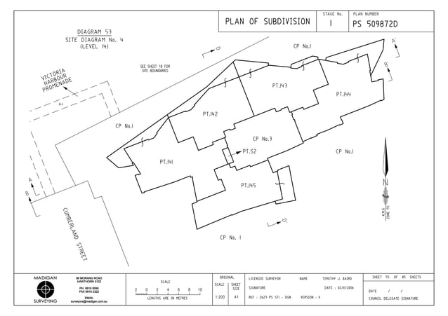 Plan of subdivision | PDF | Real Estate