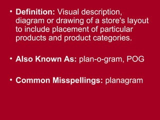 Planogram | PPT