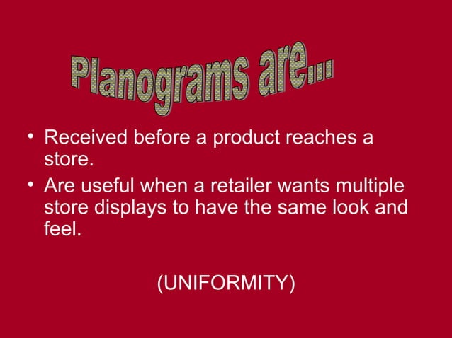 Planogram | PPT